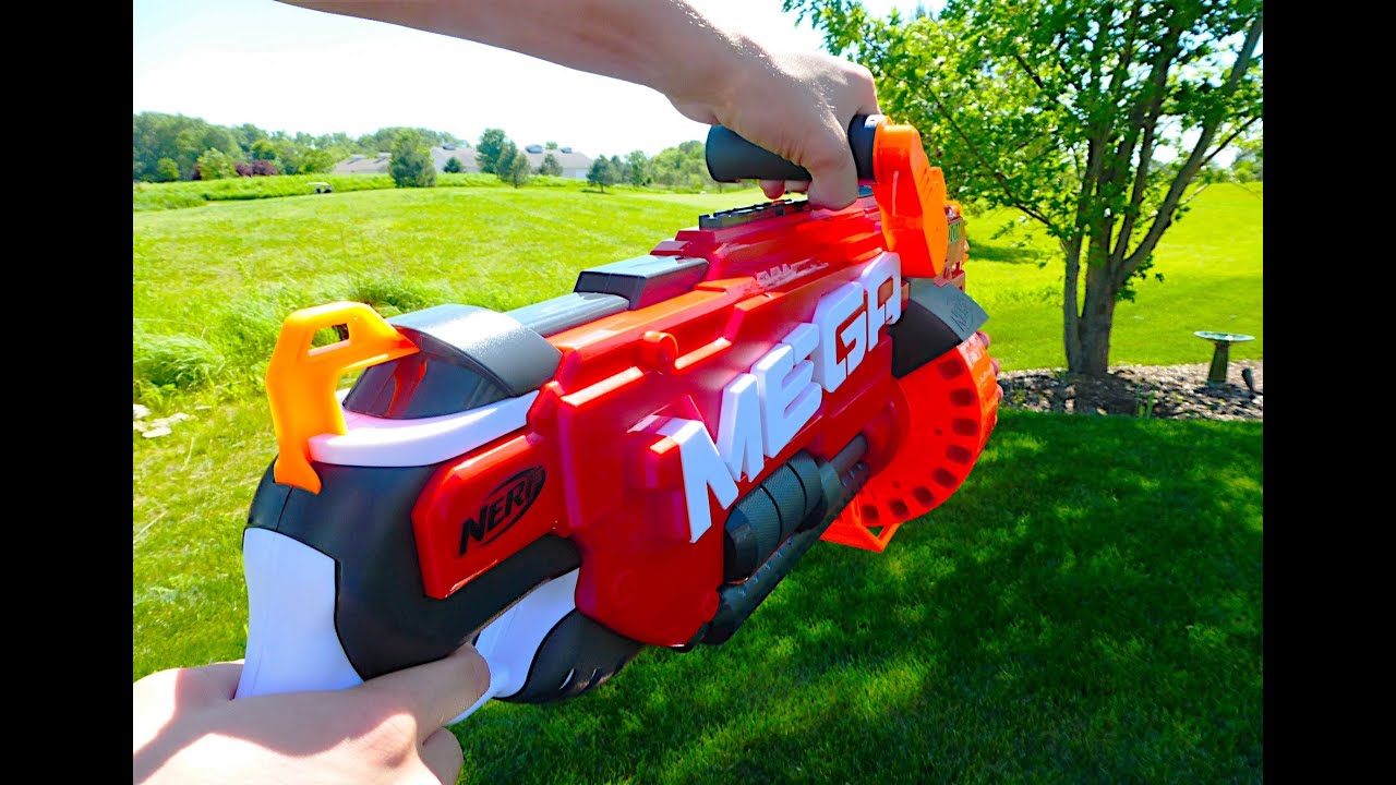 Nerf Gun Game: Elite vs Mega (2xFPV) - YouTube