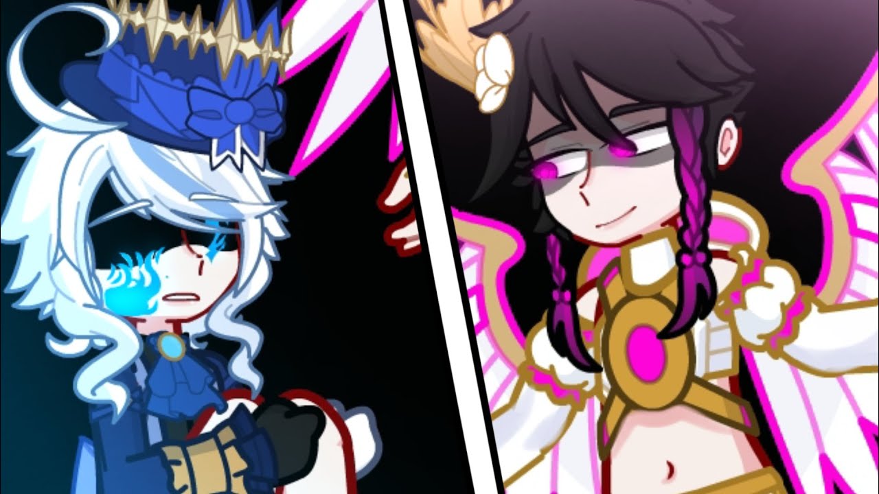 💧🌿[] Corrupted Furina and Corrupted Venti [] Corrupted Archons ...