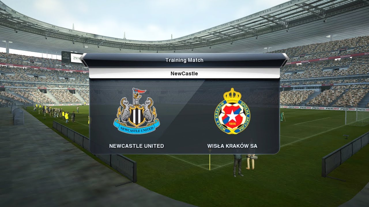 pes2013 Become a legend KiSungYueng 001 Newcastle United vs Wisla ...