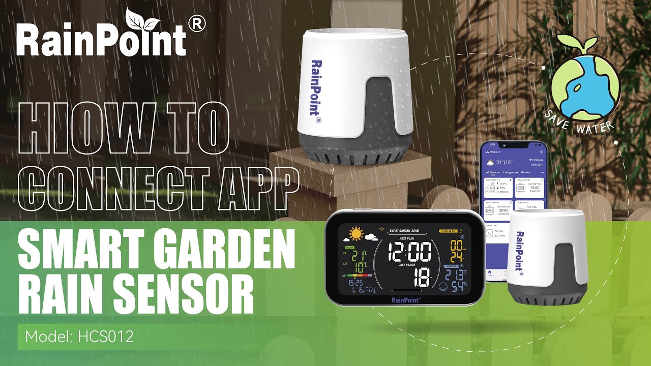 #RainPoint | How to setup the Smart Garden Rain Sensor .# ...