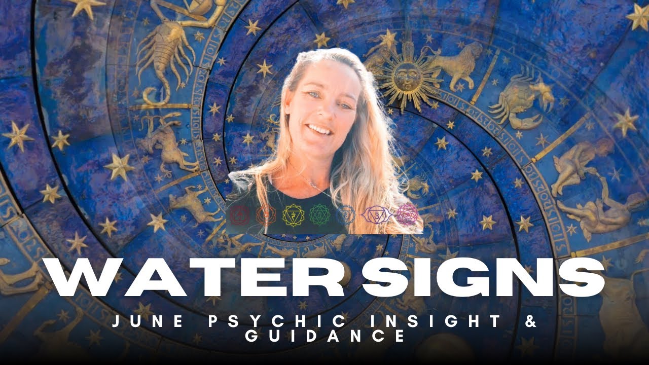 WATER SIGNS! What does JUNE look like for you? ️ - YouTube