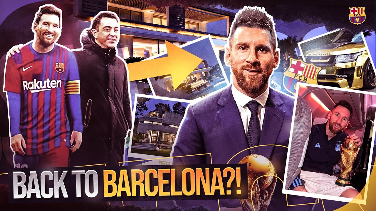 Messi's RETURN To Barcelona: Exploring His Iconic Football Legacy and ...
