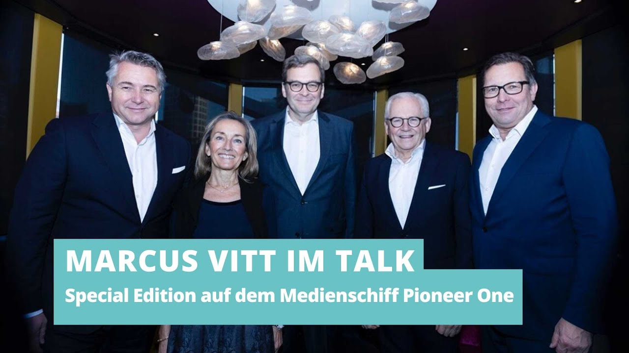 Marcus Vitt im Talk – Spezial Edition auf dem Medienschiff „Pioneer One ...