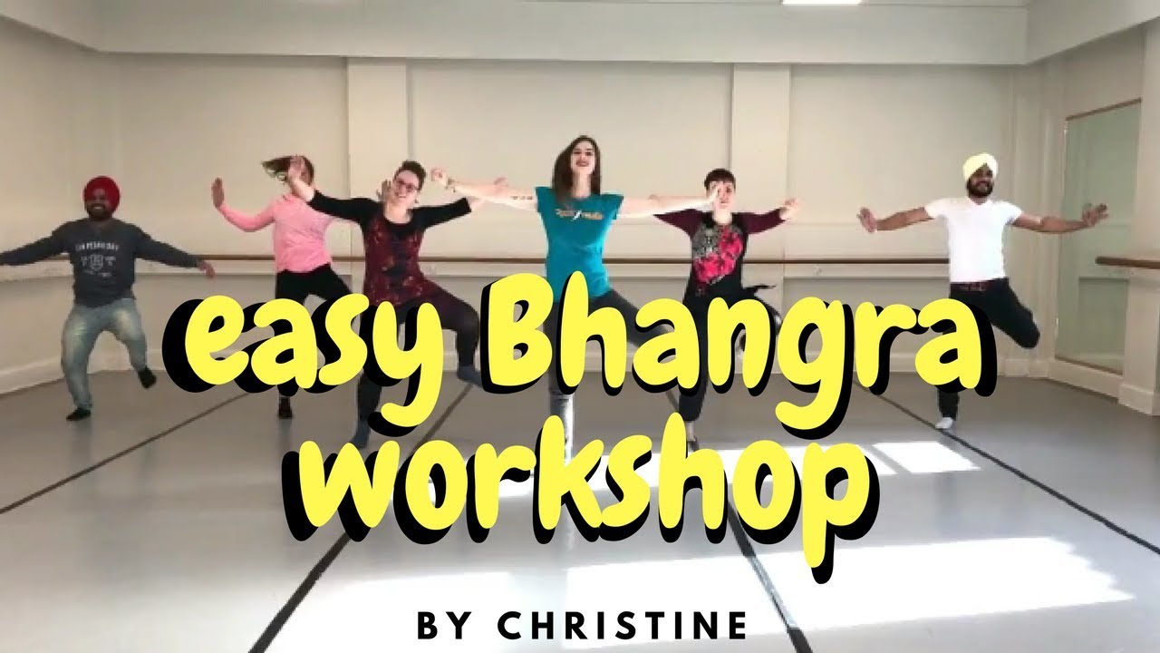 TEEJE WEEK | Jordan Sandhu | Easy Bhangra Workshop by Christine - YouTube