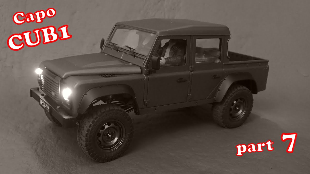 Capo CUB1 1/18 full metal Defender – Part 7: Lights and Lightcontroller ...