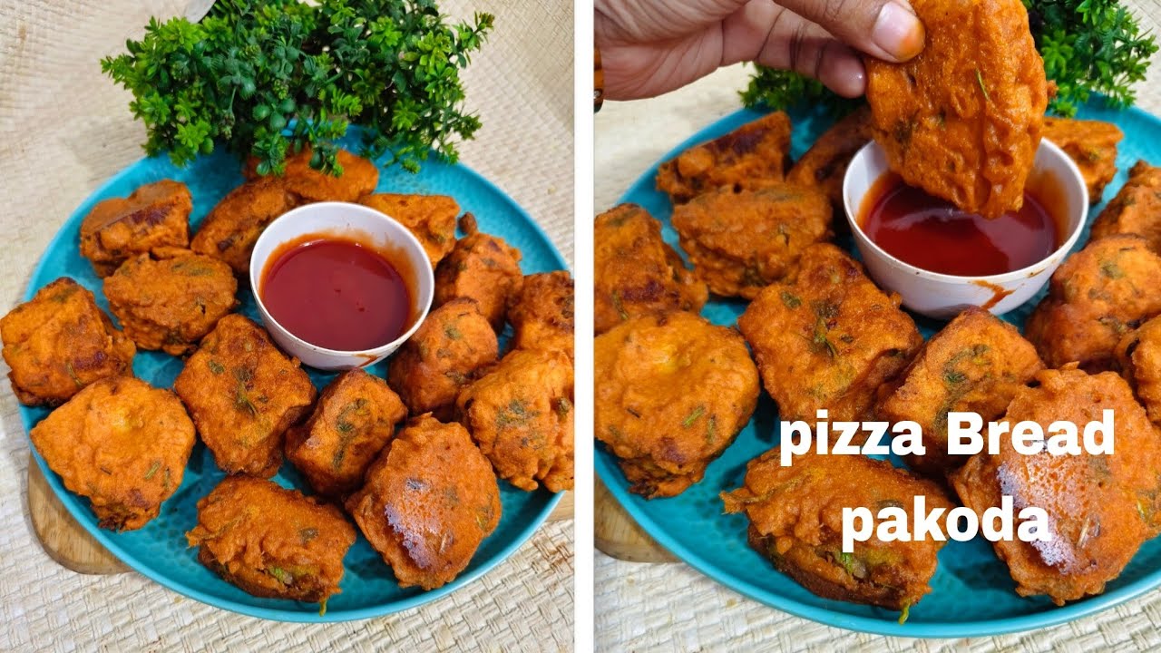 Pizza Bread Pakoda New Snacks Recipe|Starter Recipe For Party|Kids ...