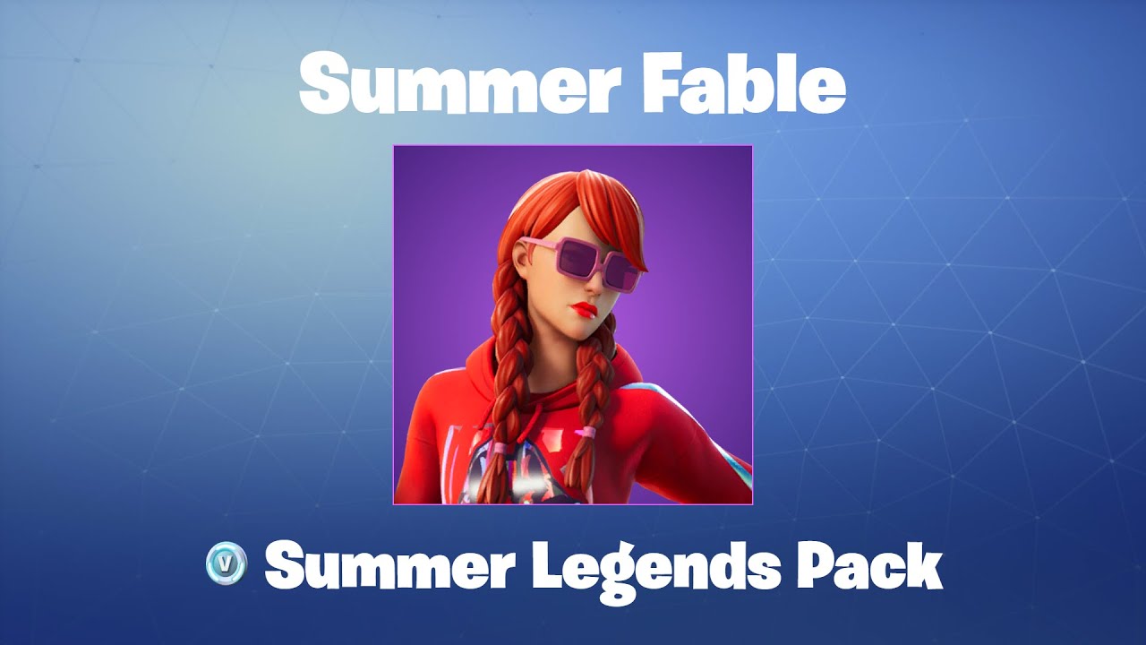 Summer Fable | Fortnite Outfit/Skin - YouTube