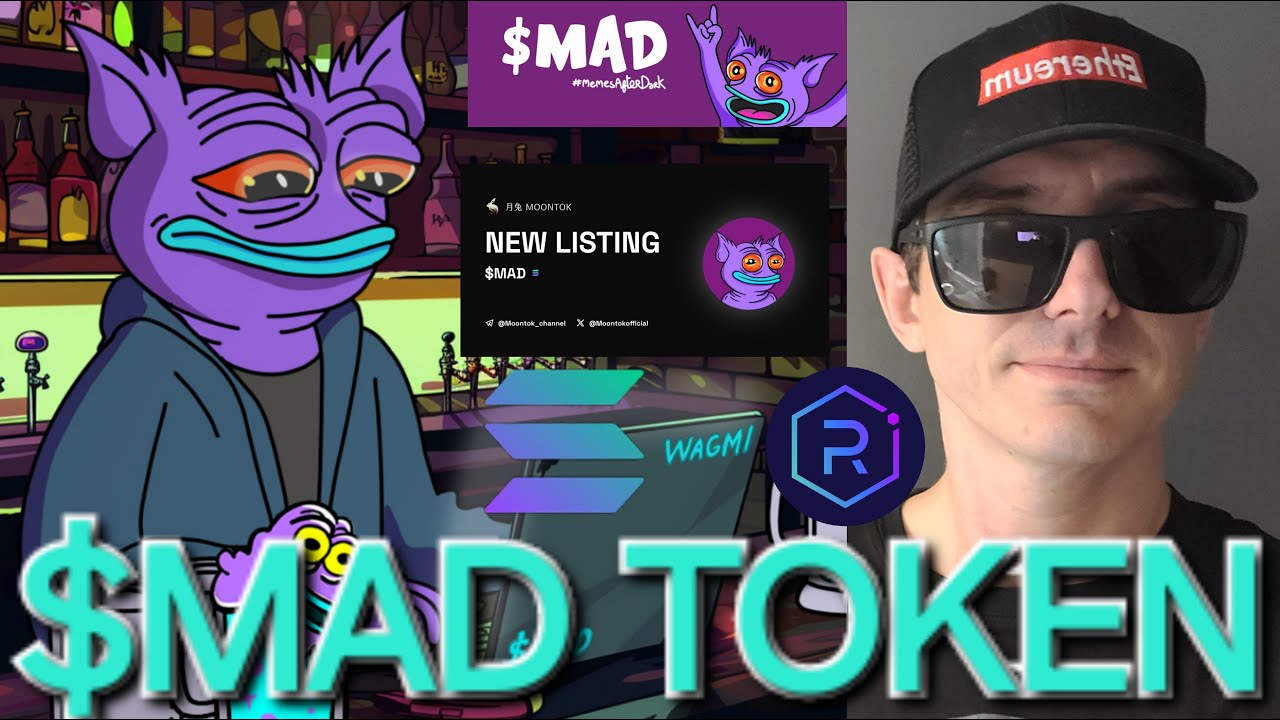 $MAD - MAD TOKEN CRYPTO COIN HOW TO BUY SOL SOLANA RAYDIUM JUPITER ORCA ...