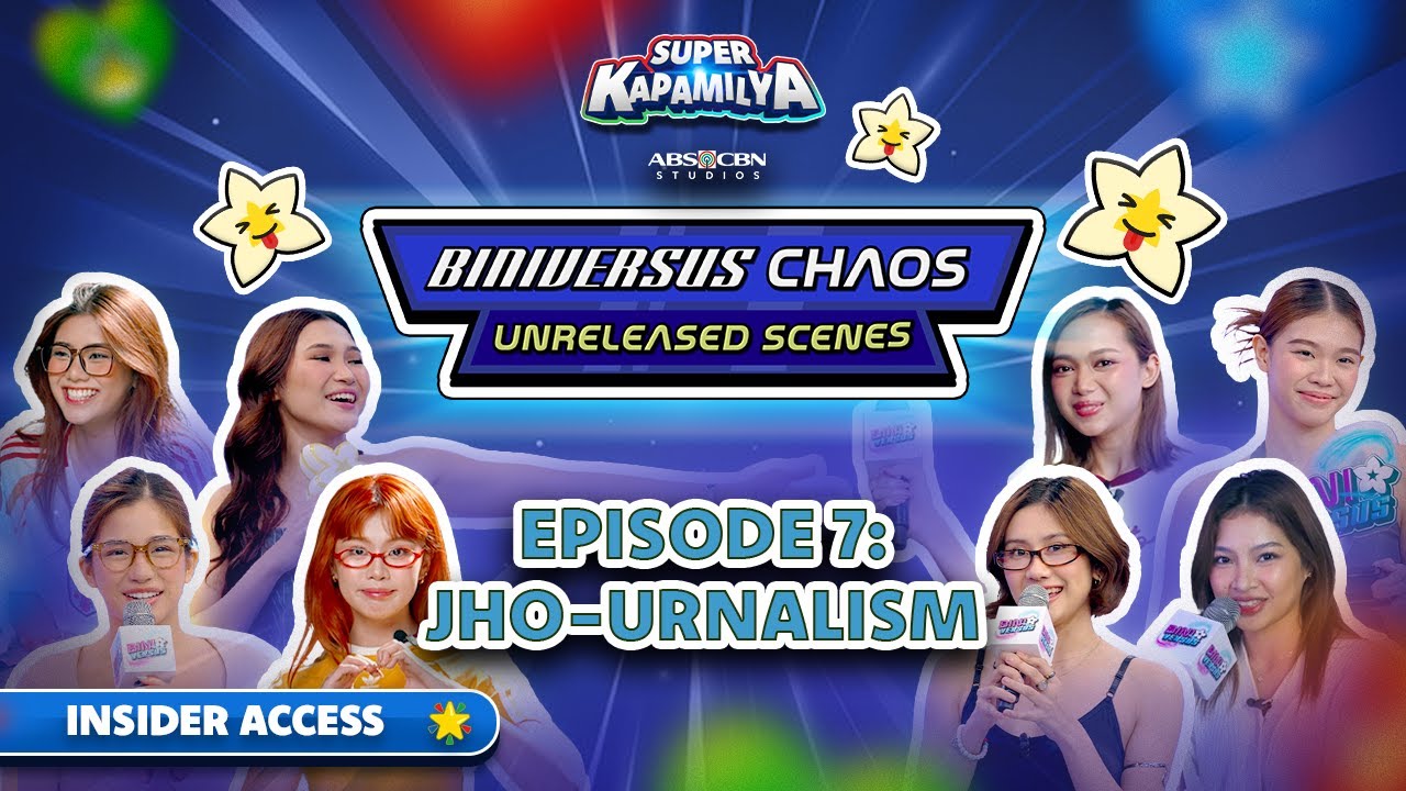 BINIVERSUS CHAOS: Unreleased Scenes - EP7 JHOURNALISM | Super Kapamilya ...