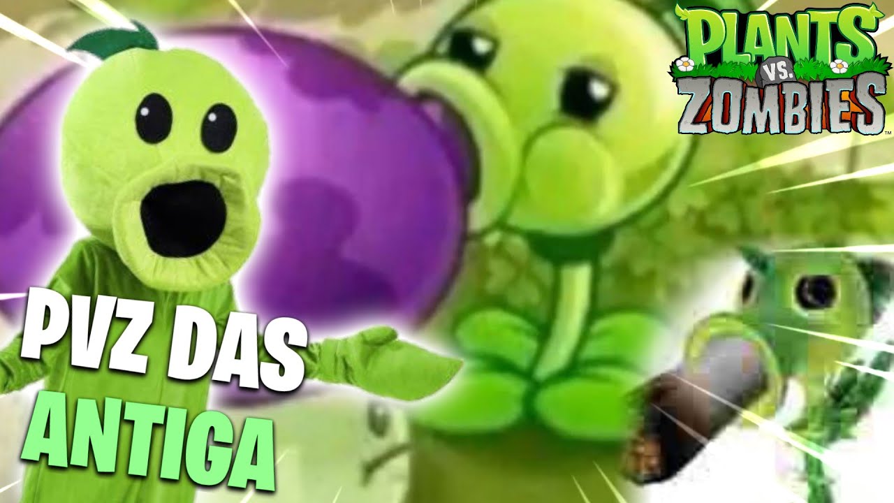 RELEMBRANDO A NOSTALGIA DE JOGAR PVZ - Plants vs. Zombies - YouTube