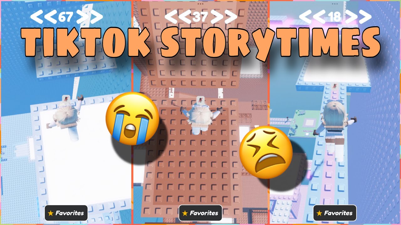Tiktok Storytimes + Roblox Obby Playing **Interesting Stories ...