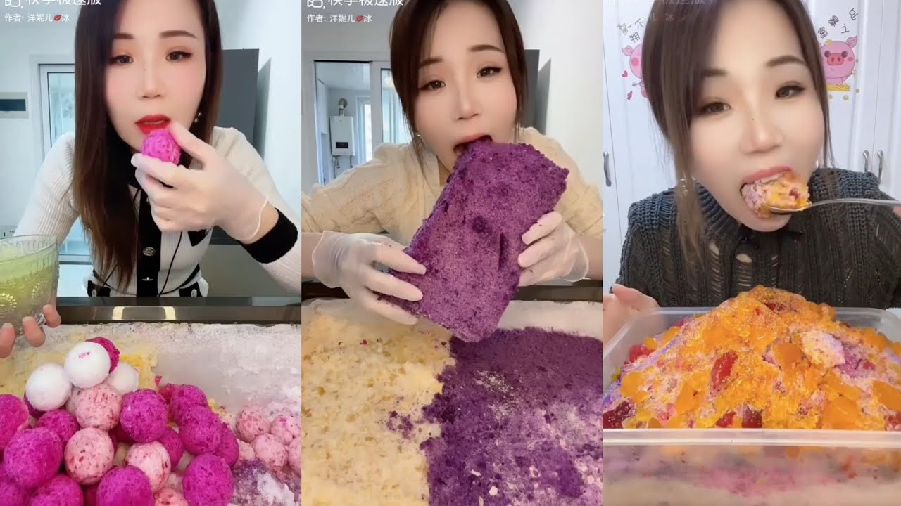 ice eating compilation bites only 🧊😍 yy ice eating compilation bites ...
