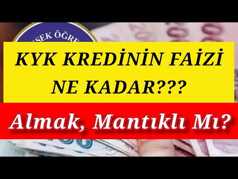 2025 KYK ÖĞRENİM KREDİSİ ALMAK MANTIKLI MI? Geri Ödemesi Nasıl?