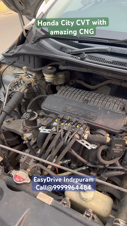 CNG Installation in Honda City CVT - YouTube