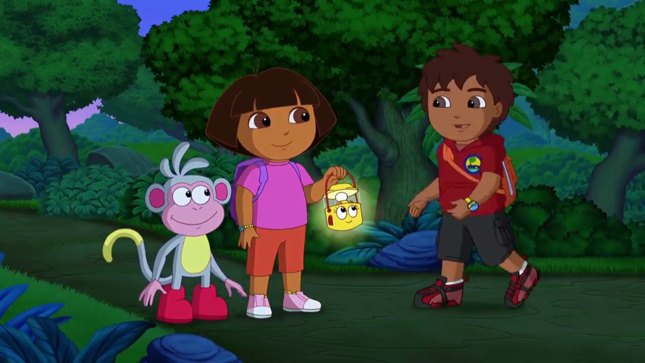 Dora the Explorer | Dora's Night Light Adventure | Nick Jr UK - YouTube