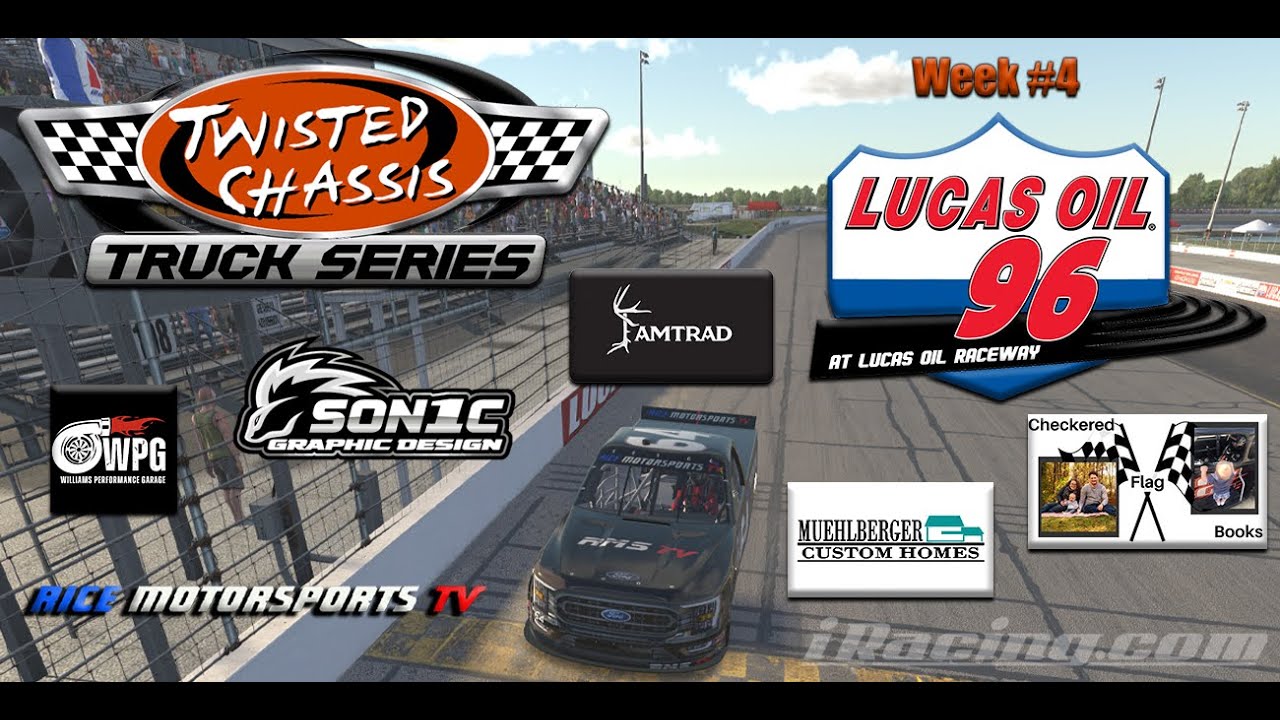 Twisted Chassis Truck Series Season 2: Lucas Oil 96 @ IRP - YouTube