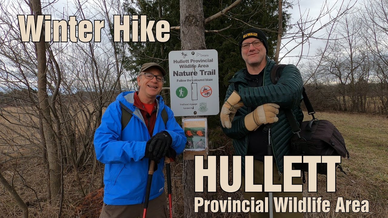 Hullett Provincial Wildlife Area - Winter Hike - YouTube