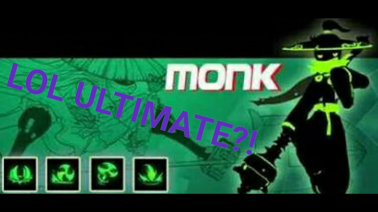 Monk's Ultimate is Funny! [League of Stickman] - YouTube