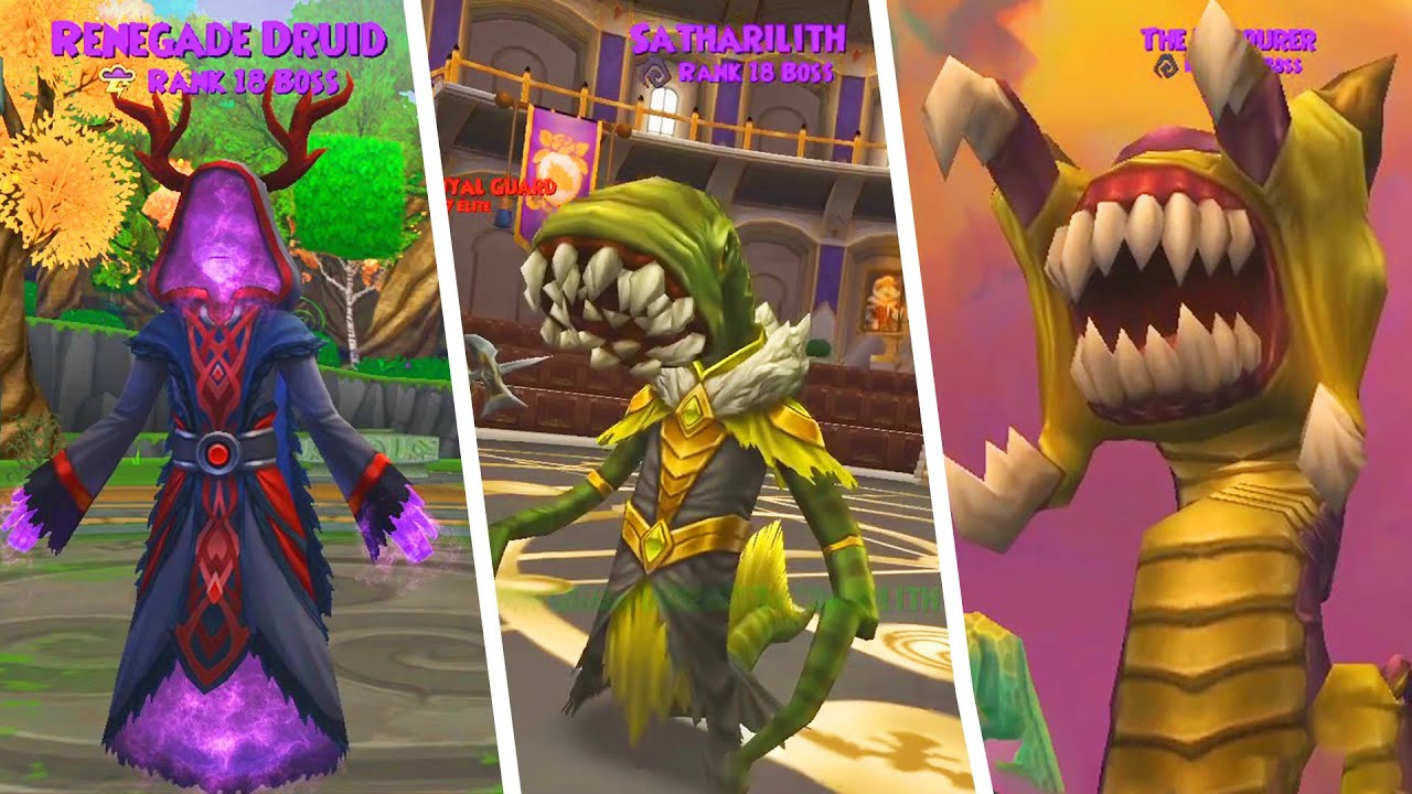 Wizard101: THE LAST THREE BOSSES!! - YouTube