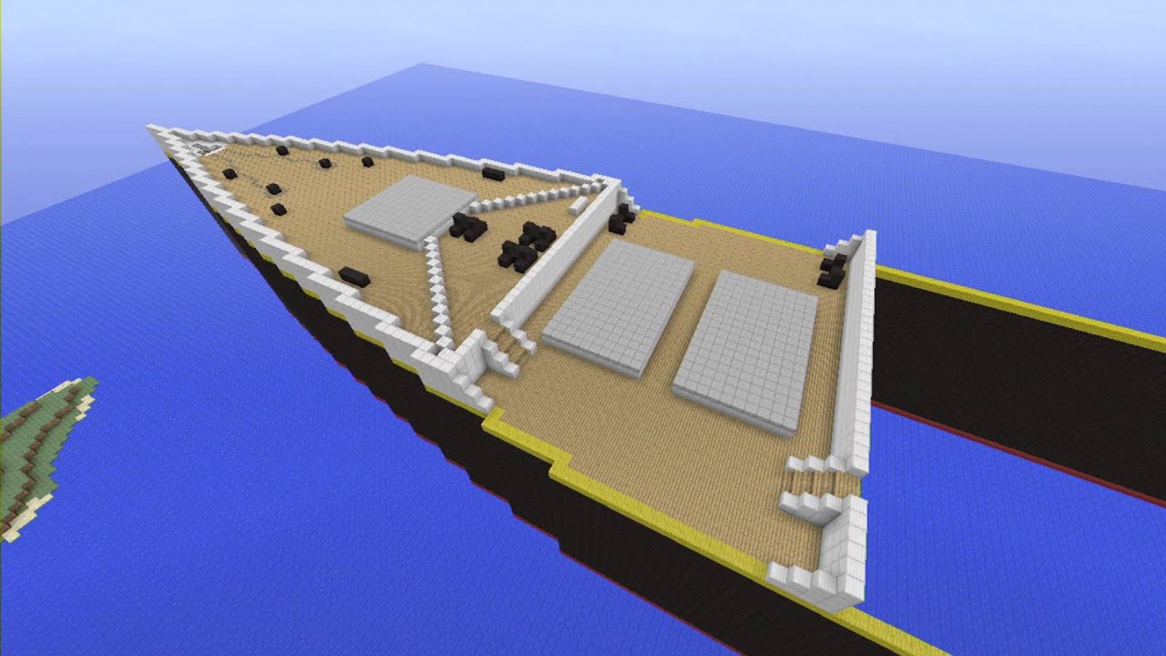 minecraft lets build TITANIC part 4 inspired by minichampsf1's - YouTube