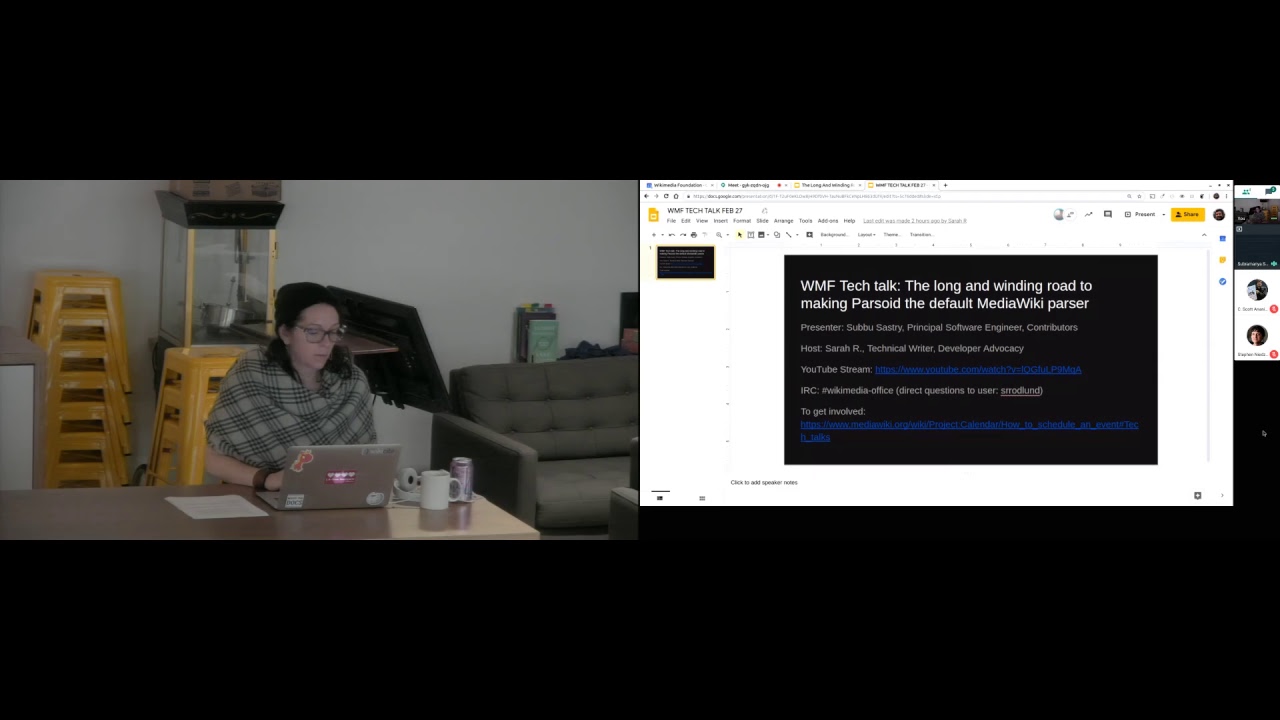 Wikimedia Tech Talks: The long and winding road to making Parsoid the default MediaWiki parser ...