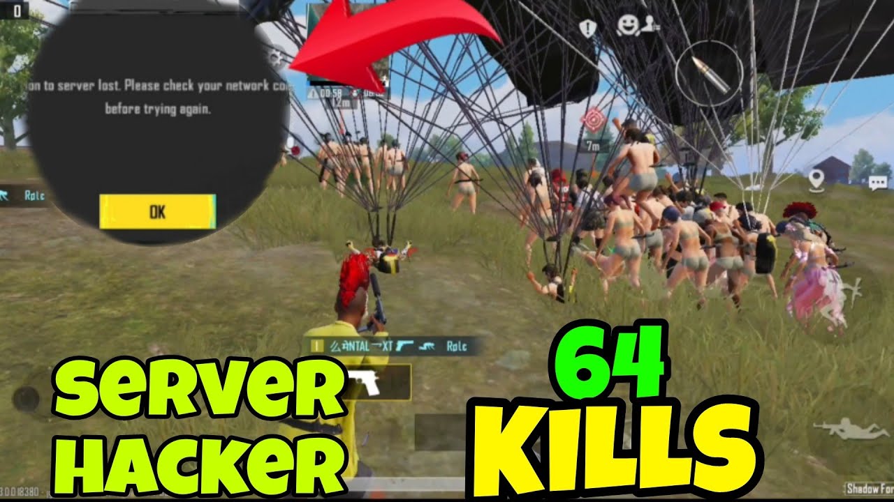 SERVER HACKER IN BGMI [ 64 KILLS ] 😱 | Mental XT - YouTube