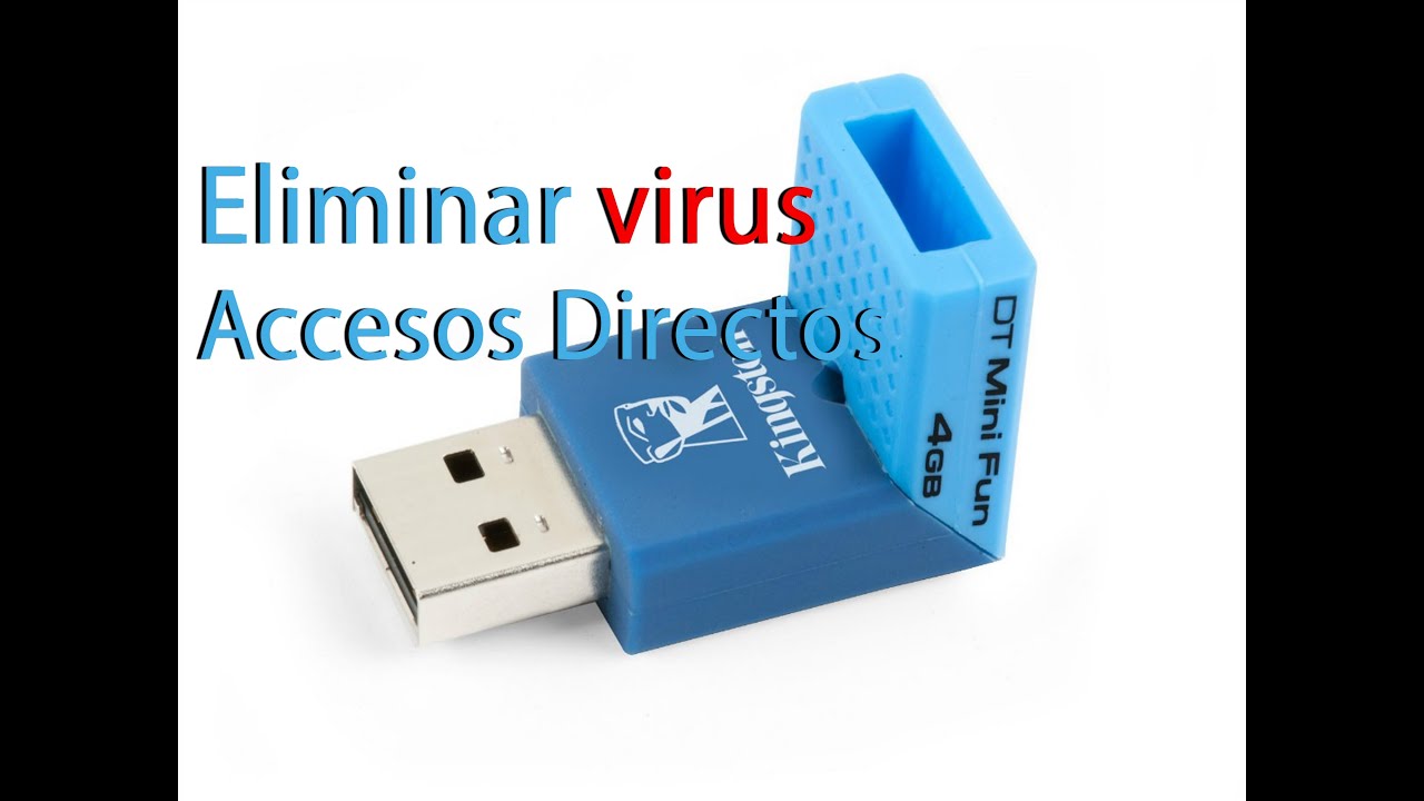 Eliminar el VIRUS (INK) de los accesos directos (Memorias USB, etc ...