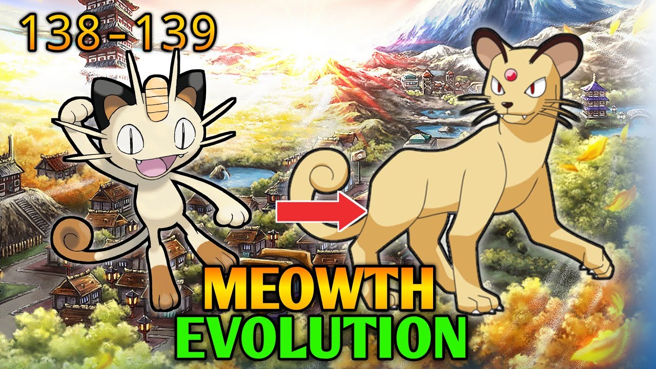 How To Evolve Meowth Into Persian In Pokemon Heart Gold & Soul Silver ...