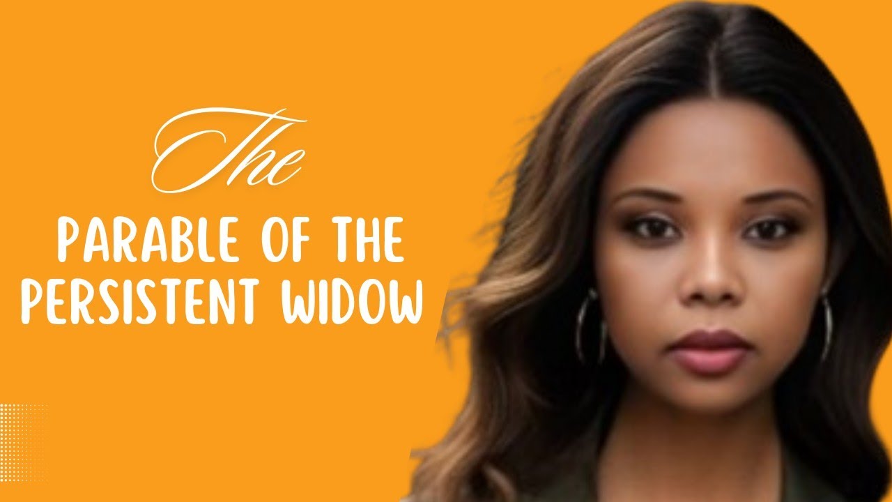 The parable of the persistent widow//Luke 18:1 #christianity #jesus # ...