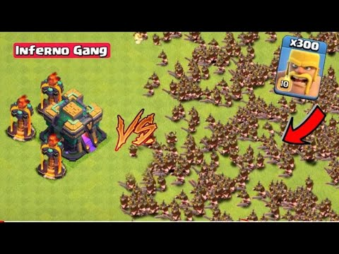 Inferno family vs Troops - Clash Of Clans (Part -1) - YouTube
