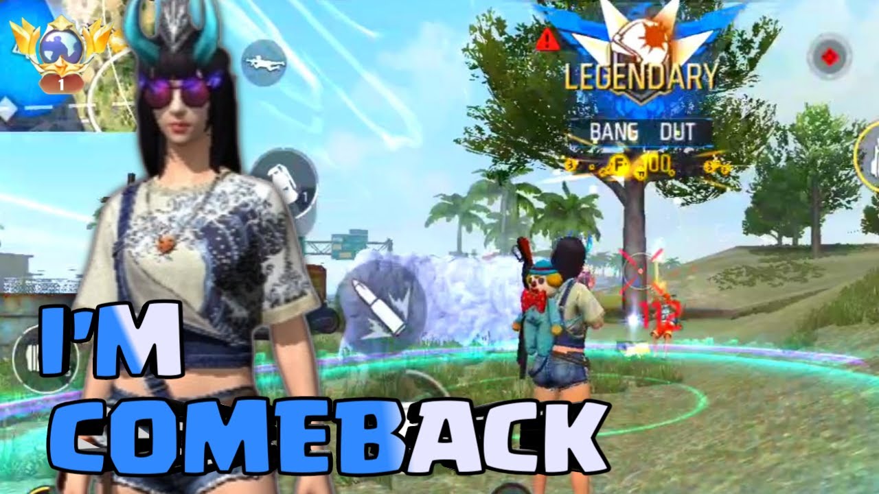 SOLO RANK GAME PLAY FREE FIRE - DUTA JR COMEBACK - YouTube