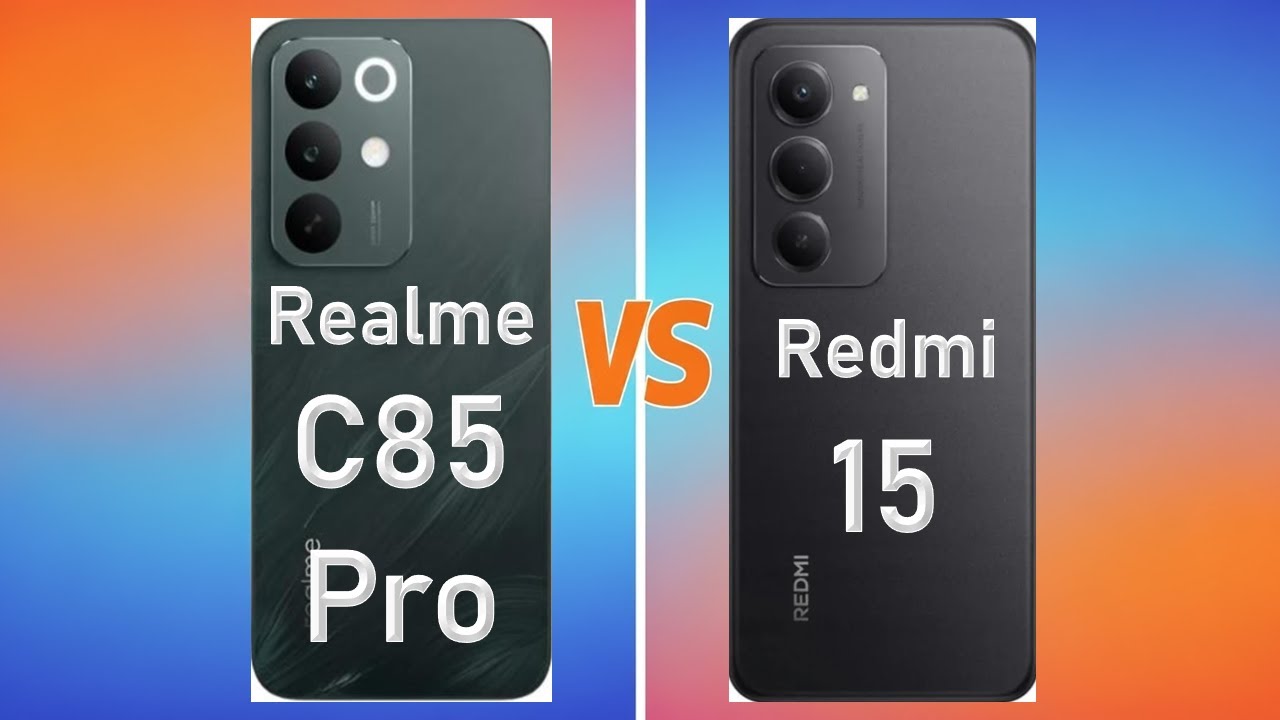 Realme C85 Pro vs Redmi 15 - YouTube