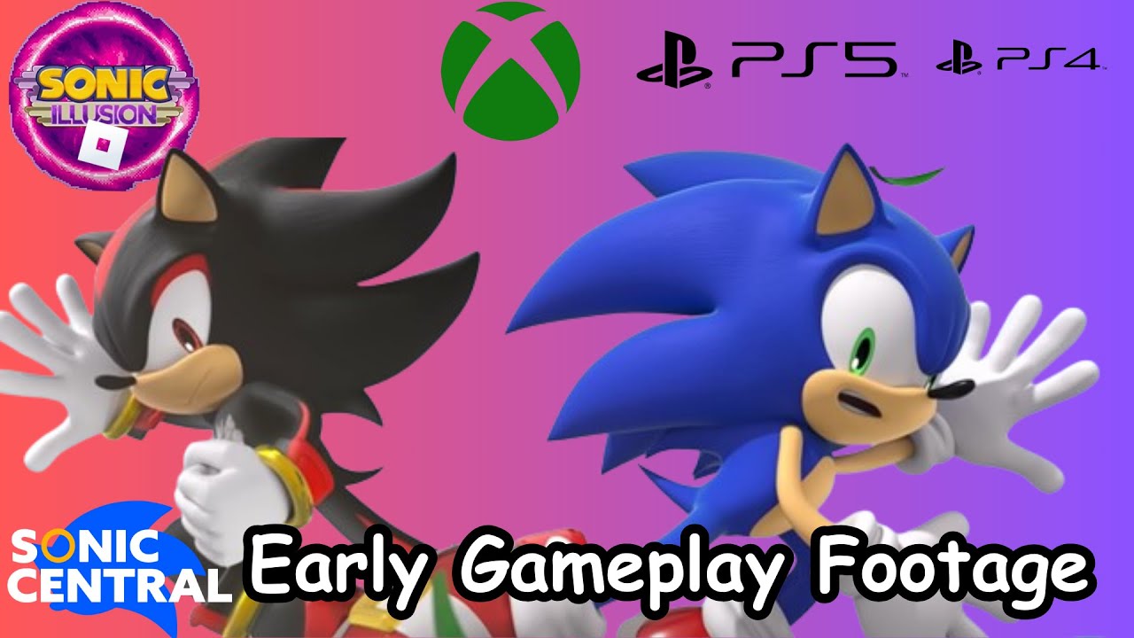 Sonic Illusion - Early Gameplay Footage (Sonic Central 2024) - YouTube