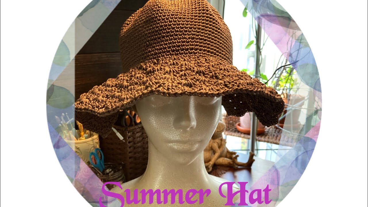 Crochet Hat [ Tagalog Tutorial ] - YouTube