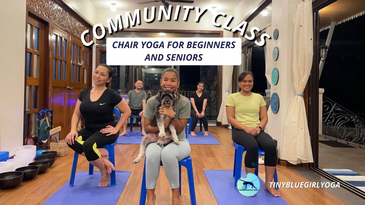 Community Yoga: Chair Yoga for Beginners and Seniors - YouTube