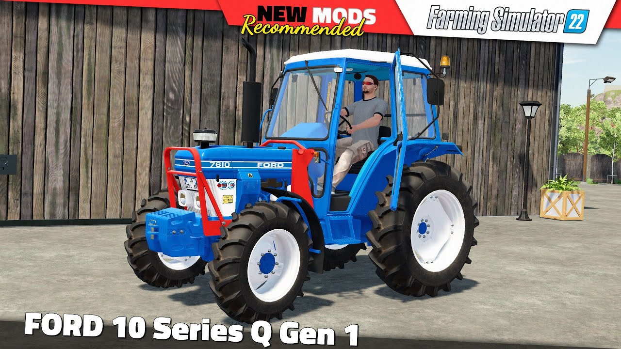 FS22 | FORD 10 Series Q Gen 1 [UPDATE] - Farming Simulator 22 New Mods ...