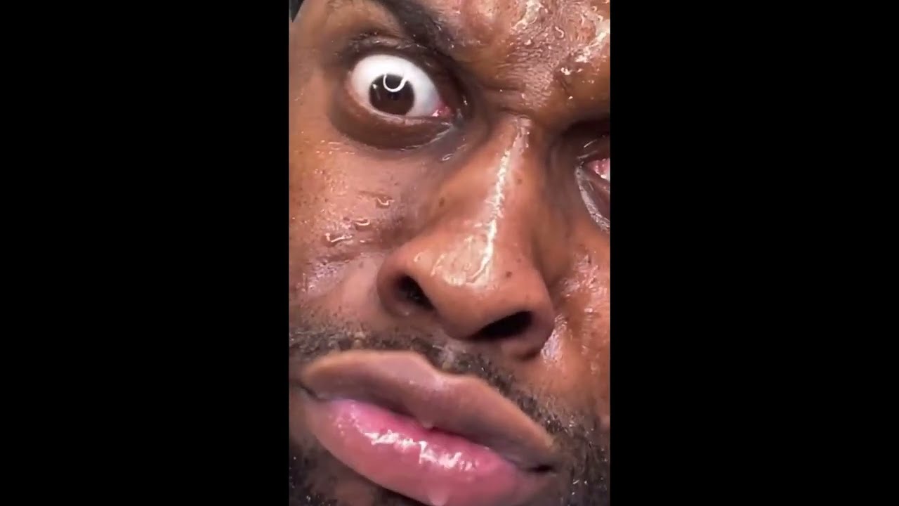 Sweat on my face = freaky freaky stuff - YouTube