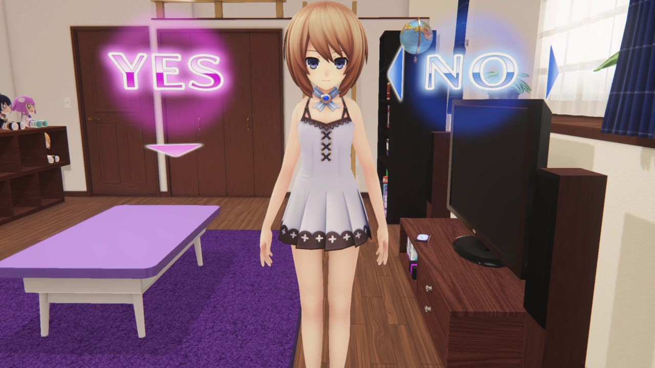 Megadimension Neptunia VIIR Blanc event VR 4 - YouTube