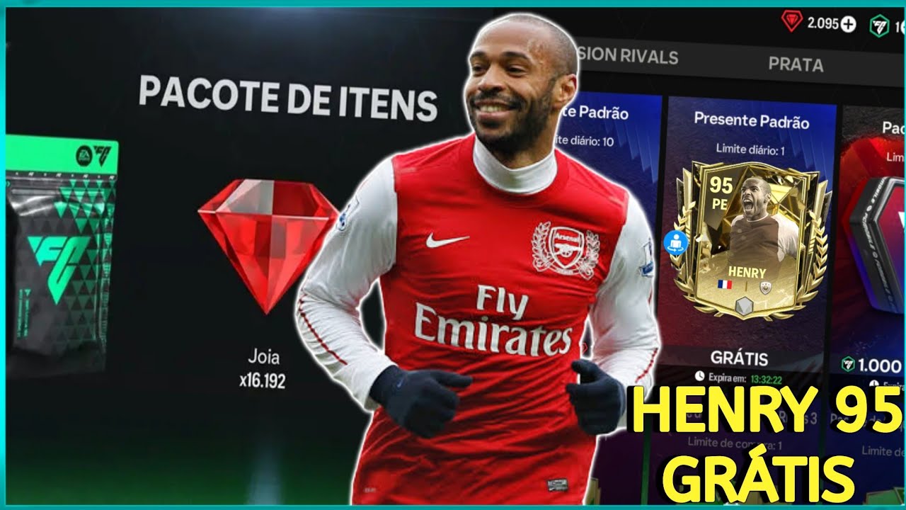 PRIME HENRY 95 GRÁTIS 😨💥600 MIL JÓIAS AGORA QUE A EA LIBEROU NO FC ...