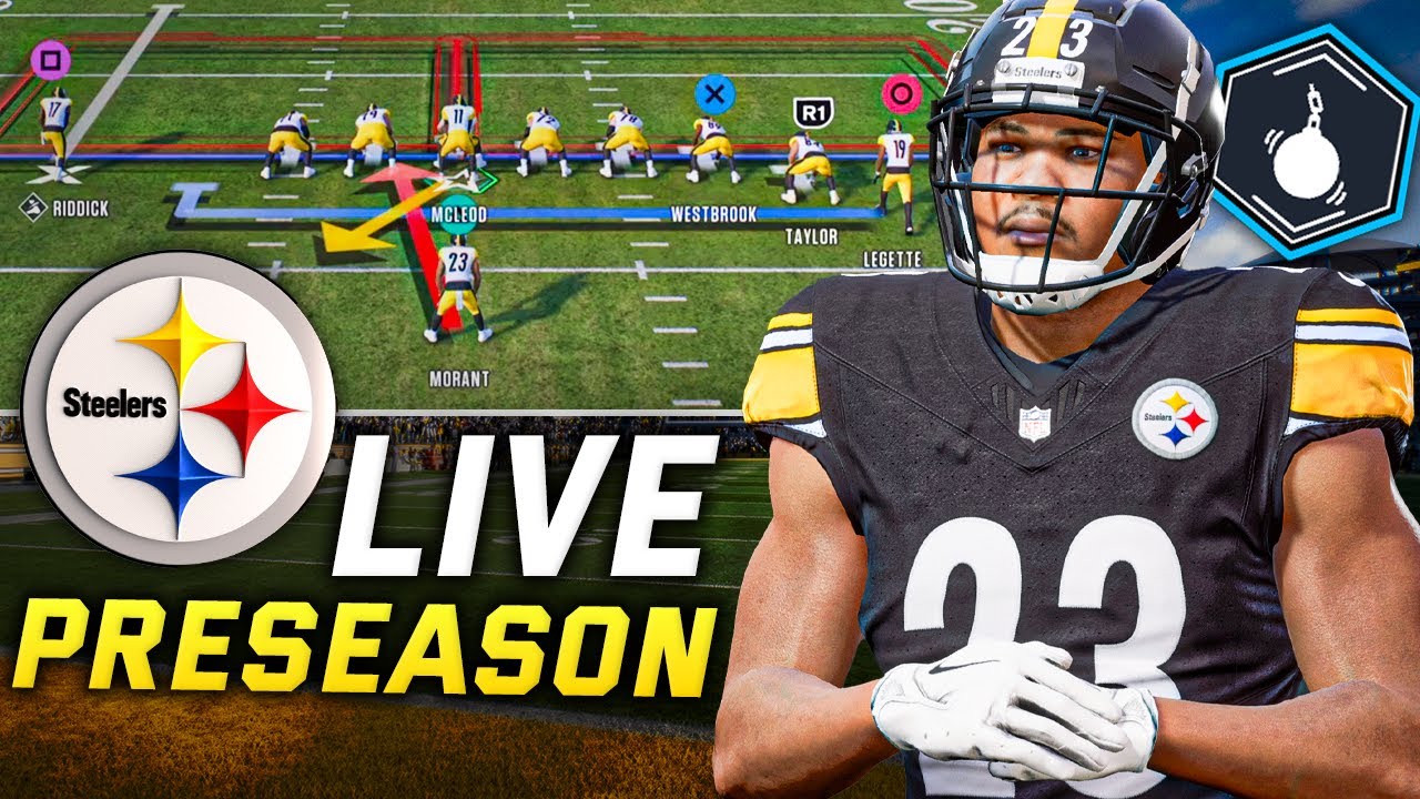 Debuting our New Look Offense! (Year 6 Preseason) | Madden 26 Steelers ...