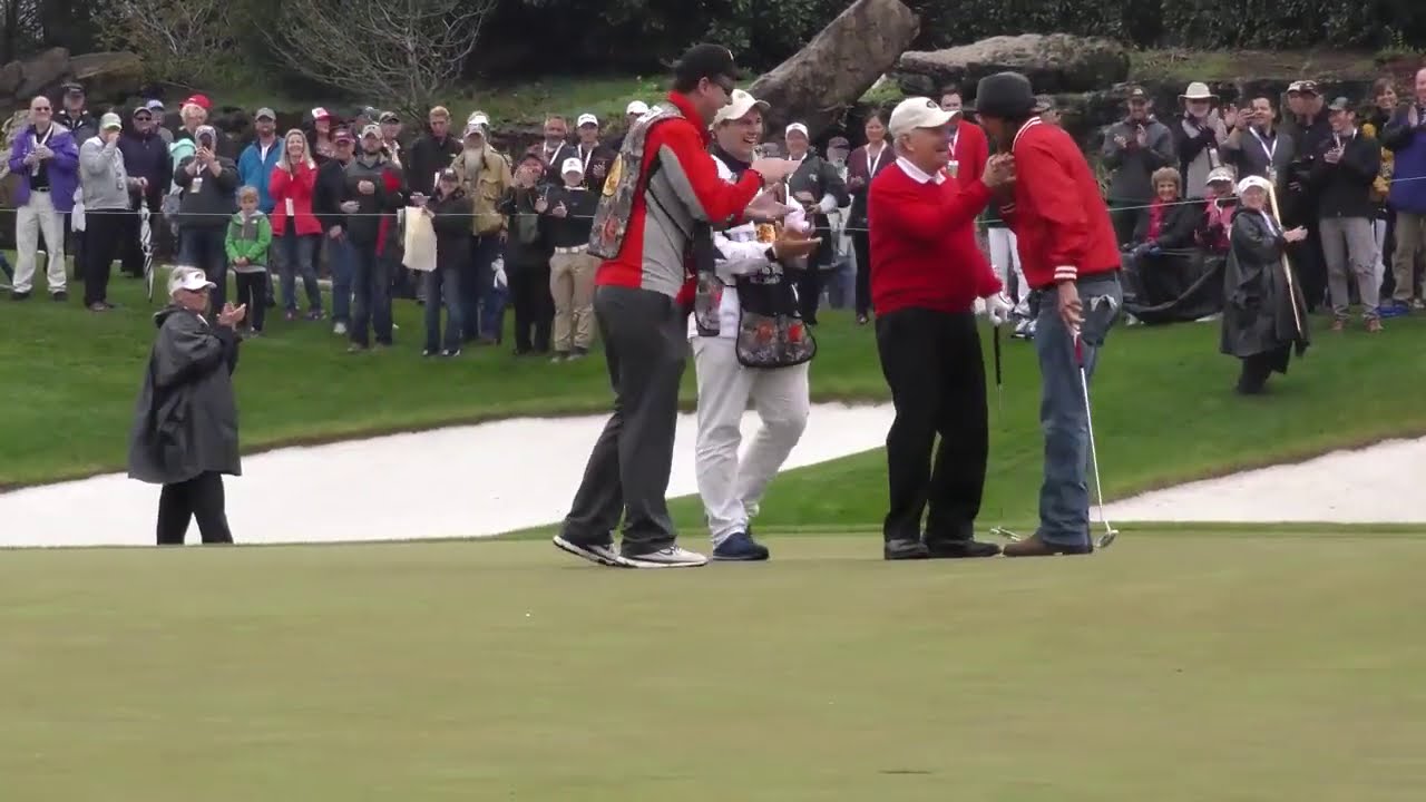 Kid Rock Drains a 30-Foot Putt with Jack Nicklaus at Bass Pro Legends ...