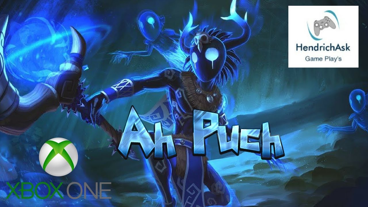 Smite - Ah Puch. SKIN NOVA ESPÍRITO DAS SOMBRAS - YouTube