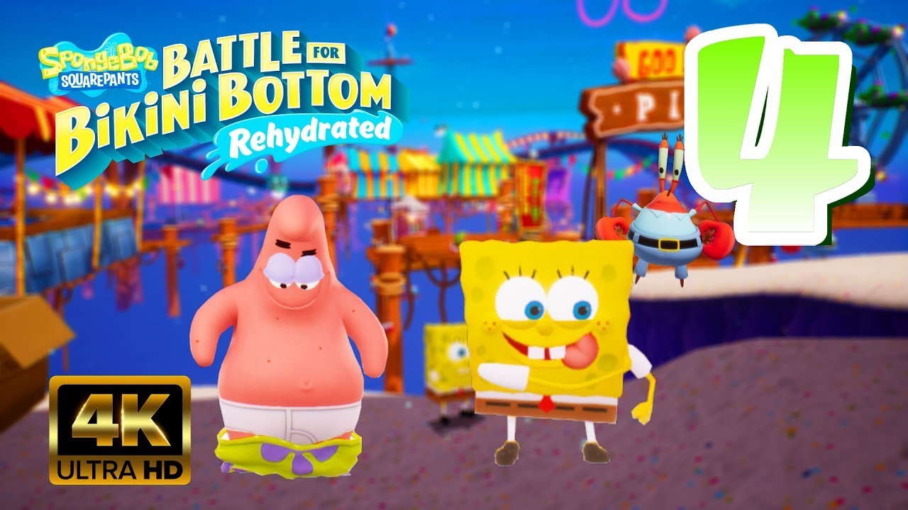 Goo Lagoon and sea needle!- SpongeBob SquarePants Battle for Bikini ...