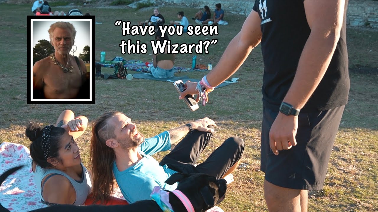 Quest to find the Homeless Wizard - YouTube