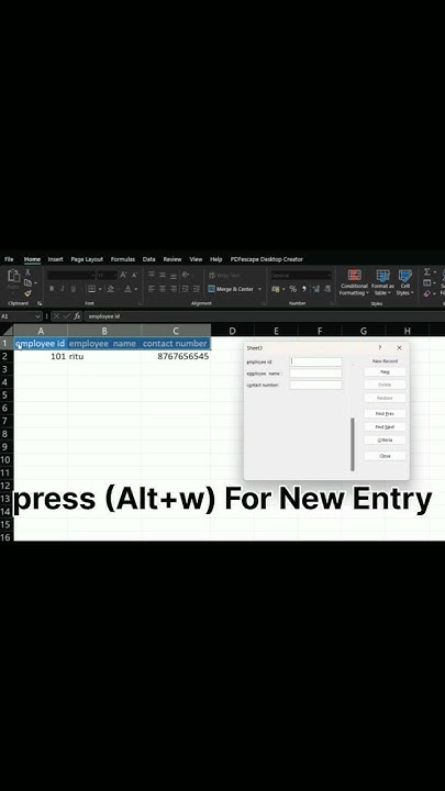How To Do Data Entry In Excel📊🖥️excelexceltipsandtricks Exceltips Exceltricks Youtube 5422