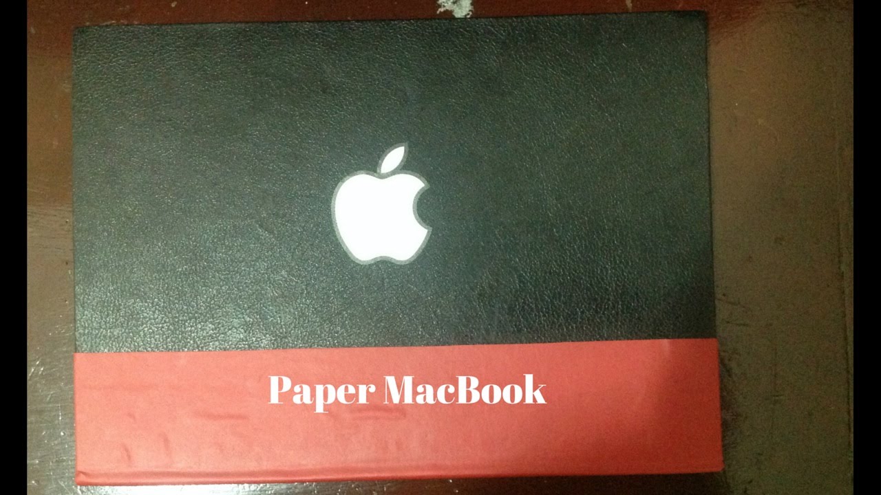 Paper MacBook!!!!! - YouTube