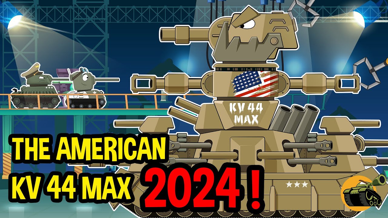 MAKING OF AMERICAN KV 44 MAX 2024 -“Forging Chaos” Part 3 #cartoons ...