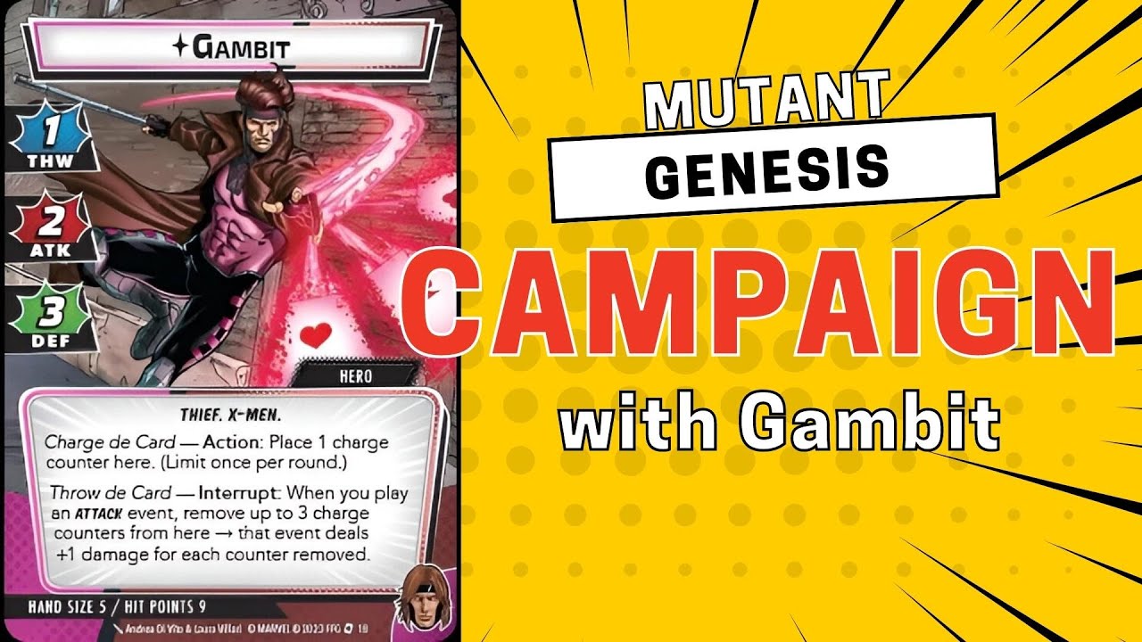 Mutant Genesis Campaign Start part 2 - YouTube
