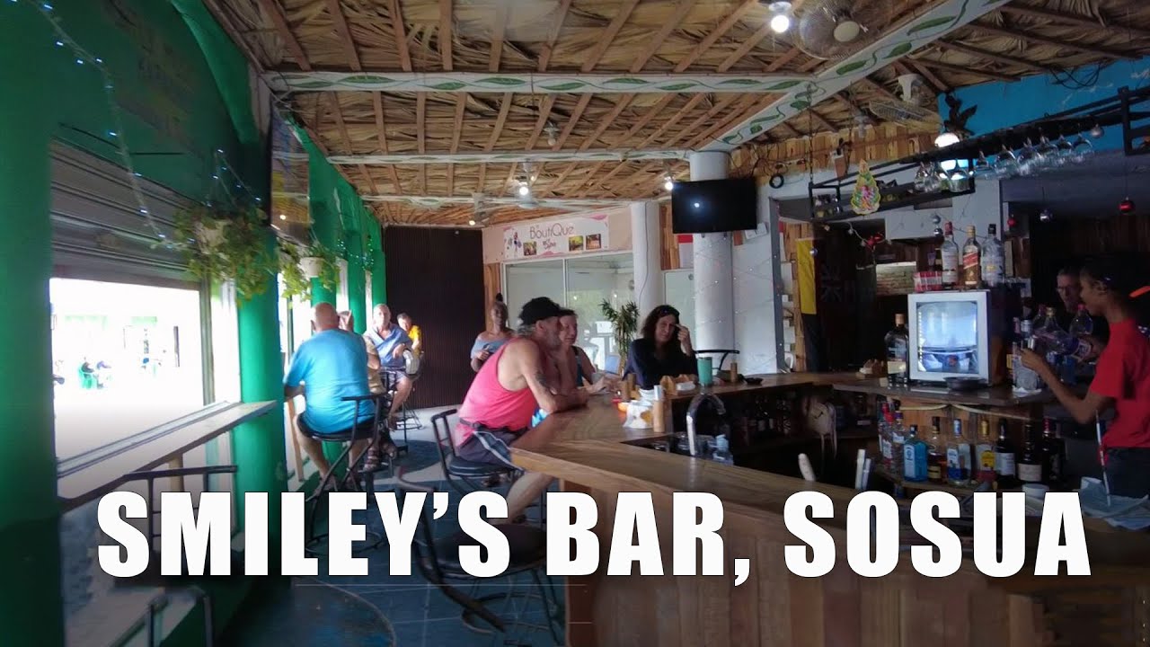 Smiley's Bar Sosua | Happy Hour 1pm - 7pm | New Kitchen is coming soon ...