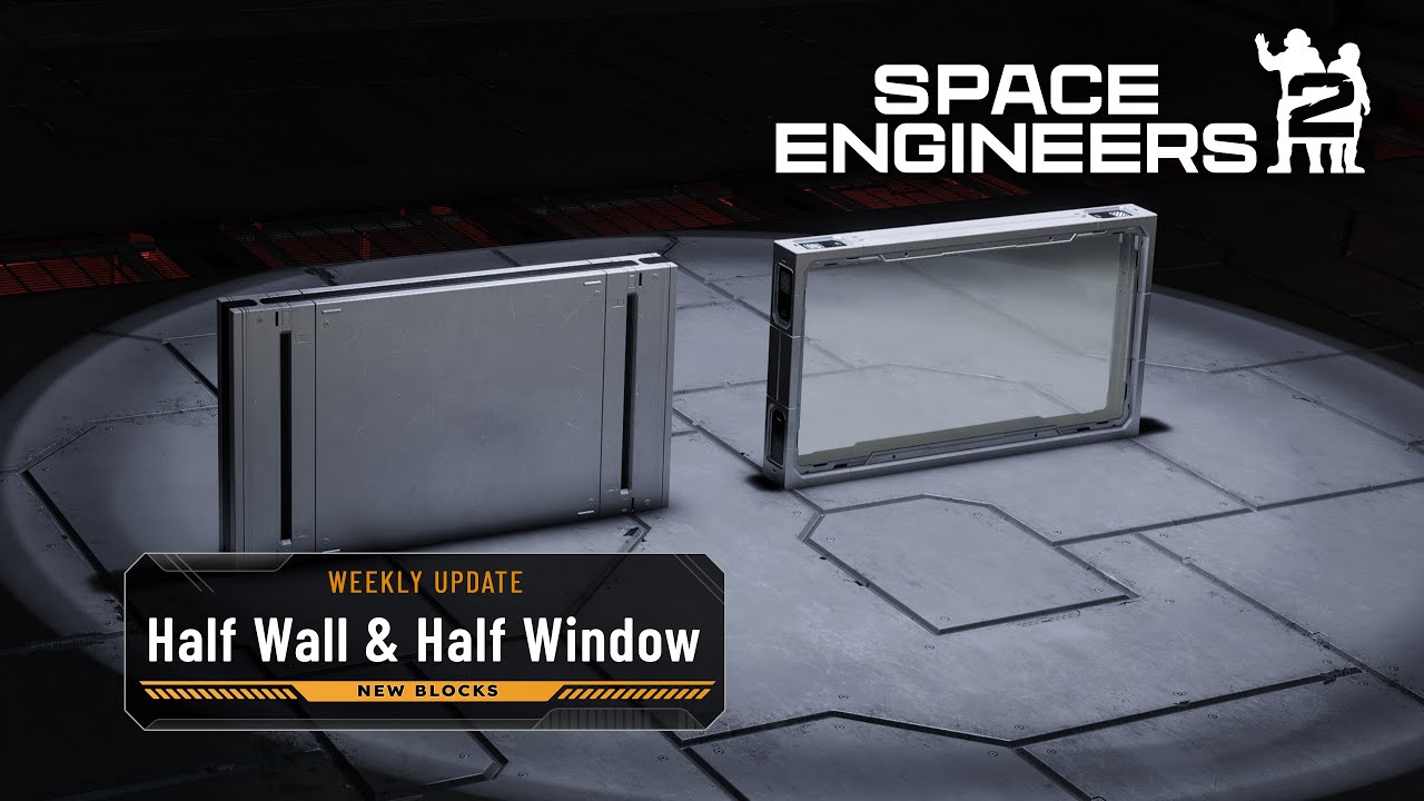 Space Engineers 2 Weekly Release: Half Wall & Half Window - YouTube